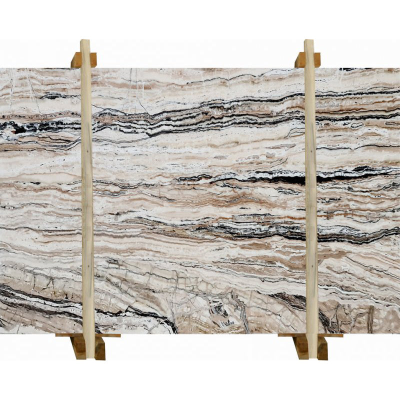 Valencia Traonyx Bookmatching Travertine Slabs Filled and Polished - F ...
